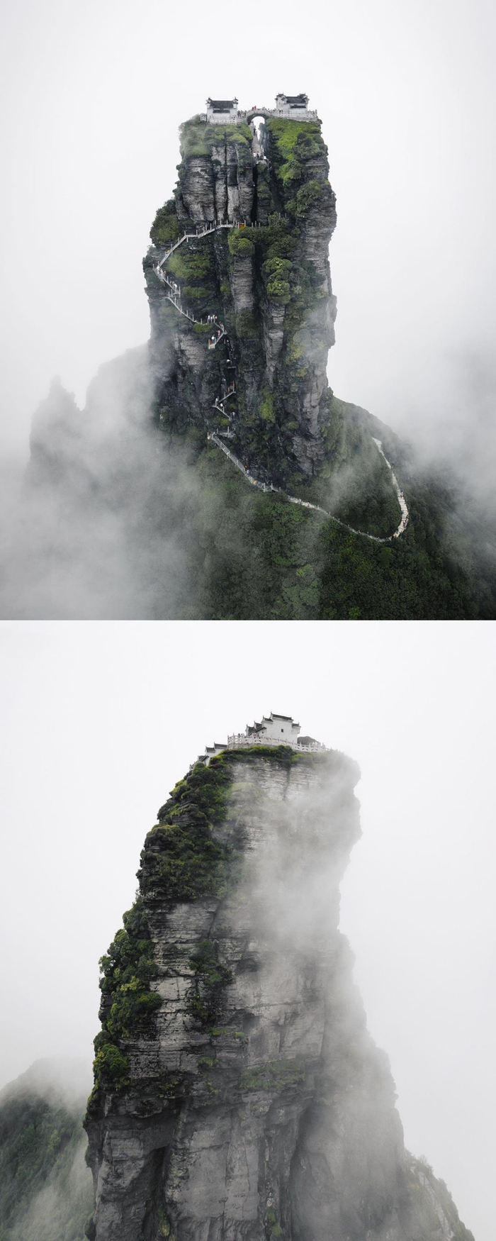 90后英国摄影师Jordan Hammond拍下的中国风景照。在他的镜头中