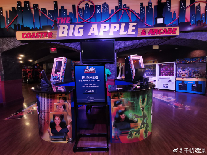📷 📷 📷 拉斯维加斯The Big Apple Coaster大苹果过山车说到