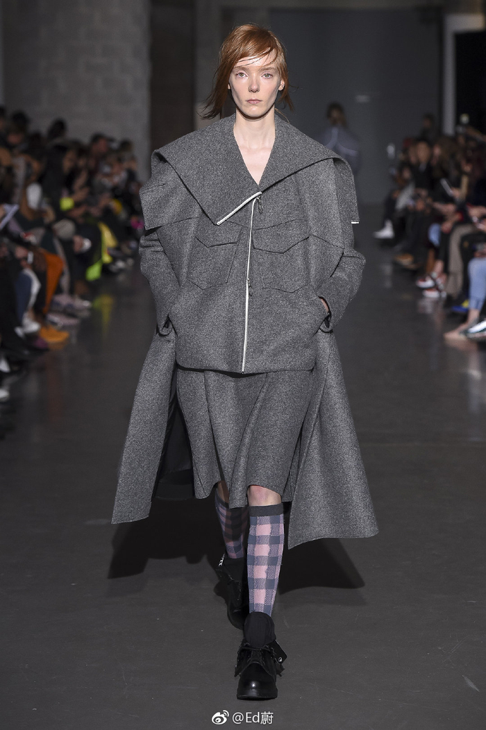 Dawei F/W 2019中国设计师孙大为个人品牌在巴黎时装周的首场正式的T