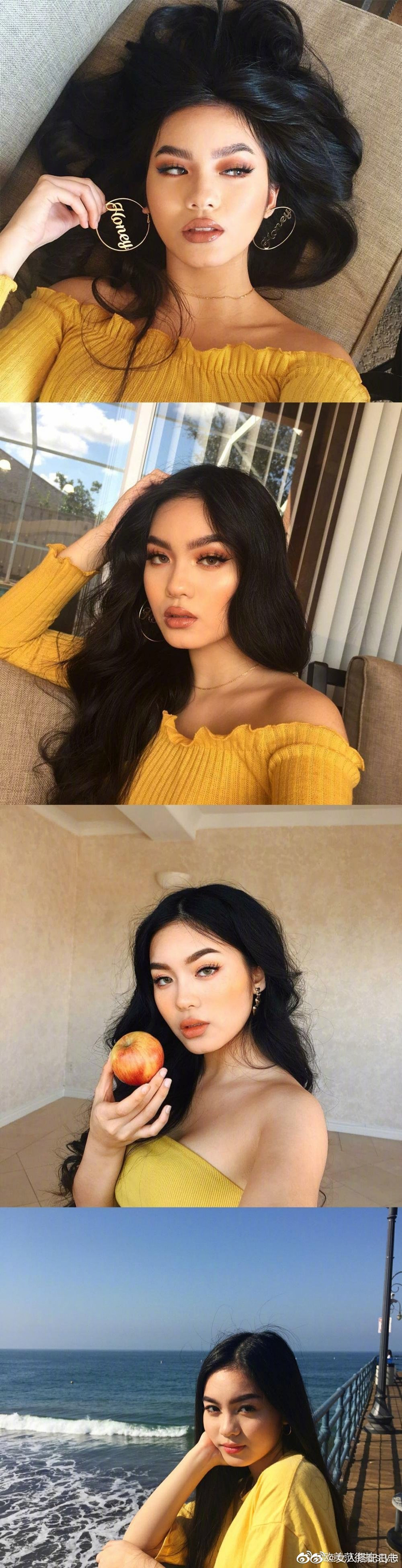 ins上一位99年的越南博主Jessica Vu 的日常穿搭，太明媚了