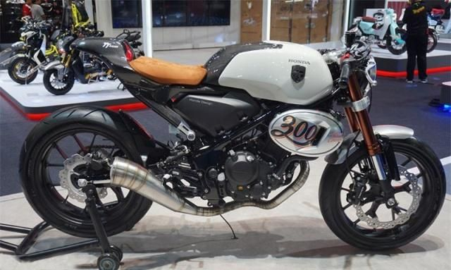 本田新复古CB300R玩够了，风格迥异的老派复古CB300 TT准备来了