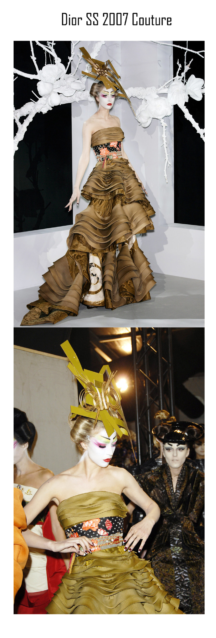 Dior SS 2007 Couture | 折纸与东瀛