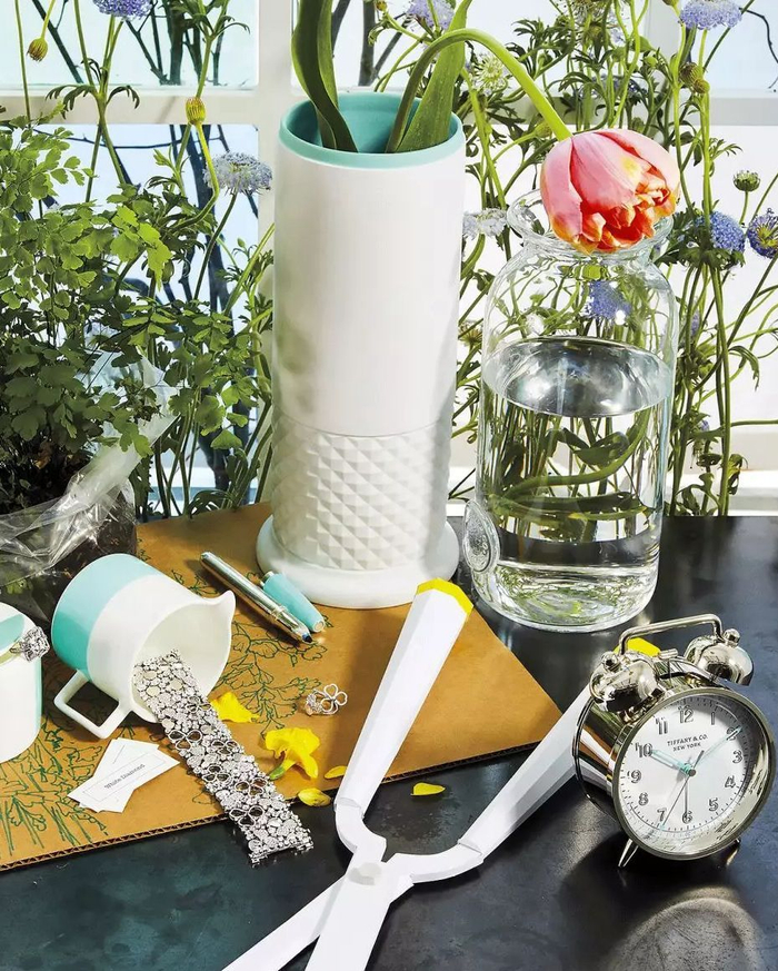 纽约Tiffany咖啡店~The Blue Box Cafe 到处是Tiffany元素