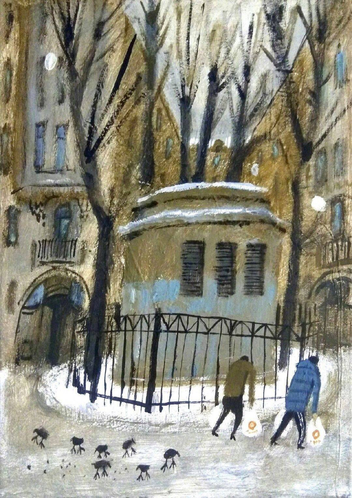 来自画家 Alice Yufa 绘画作品 | ins：ayuf11 @微博艺术