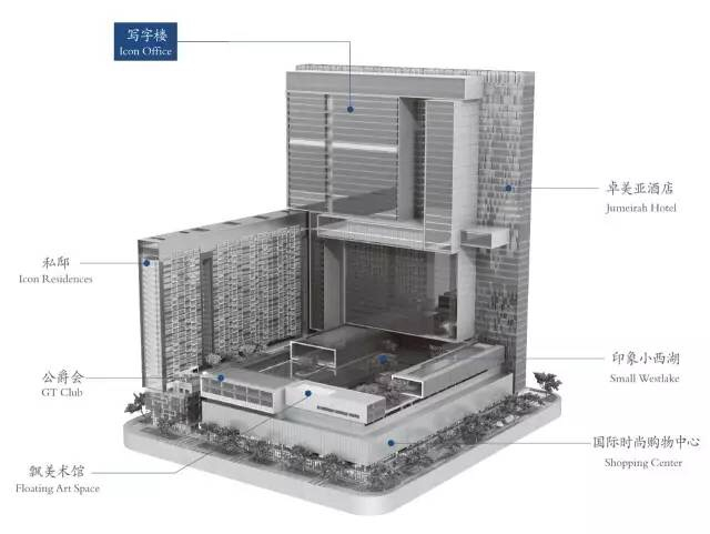杭州高德置地广场，SOM设计事务所负责设计