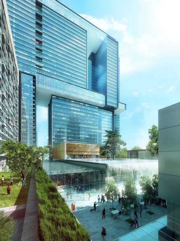 杭州高德置地广场，SOM设计事务所负责设计