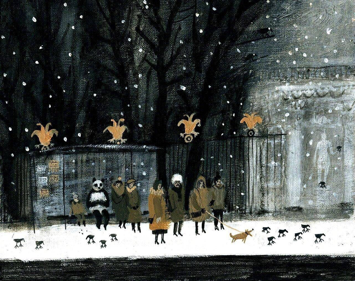 来自画家 Alice Yufa 绘画作品 | ins：ayuf11 @微博艺术