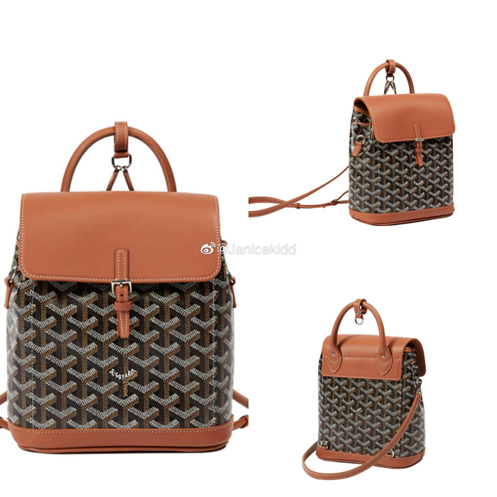 GOYARD 新推出的背包ALPIN MINI，有三种背法，11种颜色可选