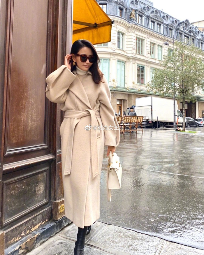 谁说冬天不适合浅色，来自韩国博主elborn_doris的9套浅色穿搭