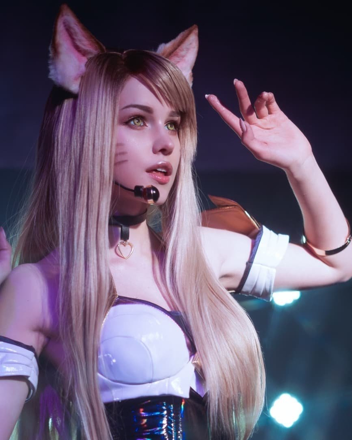 KDA阿狸Cosplay，小姐姐身材太好了吧！（ins：shirogane_sama）