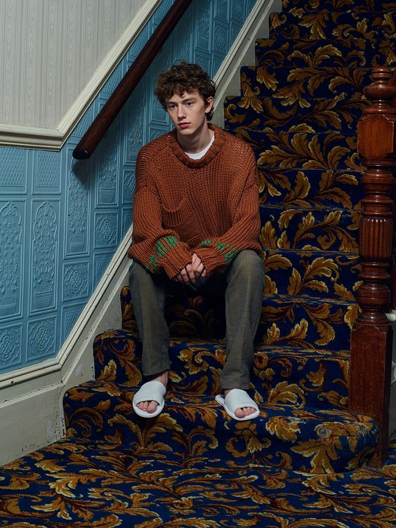 模特 Adrian Stene 来自挪威