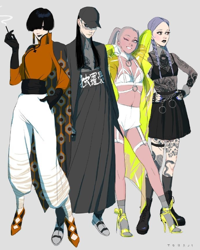 日本插画师 とらじ Toraji twi：toratoraji