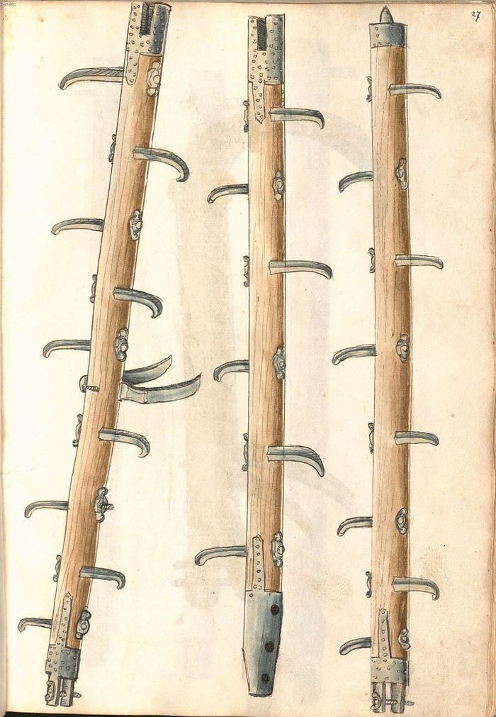 Martin Merz于1460-1480年左右所著的城池防御书籍《Feuerwerksbuch》