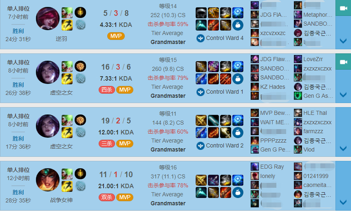 LOL职业选手打Rank有多轻松？Uzi豪取九连胜，伪五杀圈粉无数