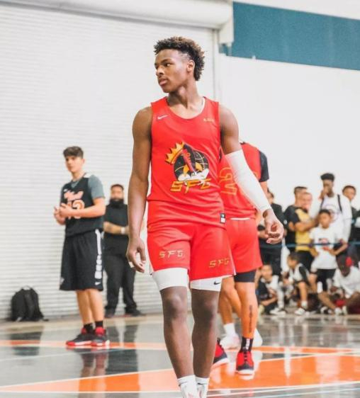 勒布朗·詹姆斯的大儿子 Bronny 现在是什么水平？