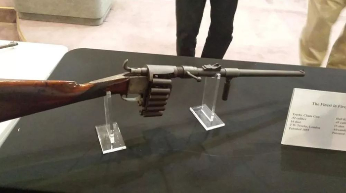 30秒能打30发！19世纪链枪射速惊人造型奇特，为啥没能装备部队？|腔室|射速|步枪_新浪新闻