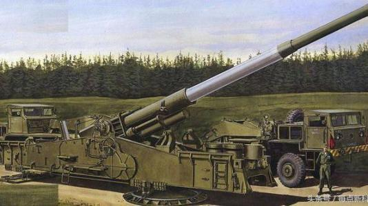 原子炮中的开山鼻祖，堪比小型原子弹的M65型原子炮