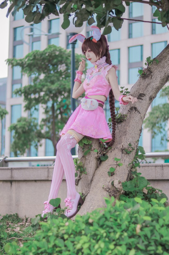 高中生COS小舞，本以为很一般看到成品，网友：比模型还要精致