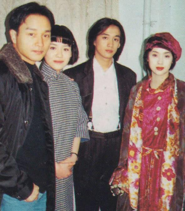 黄磊早年前与张国荣的合照曝光，惊艳众人，这也太帅了吧！！