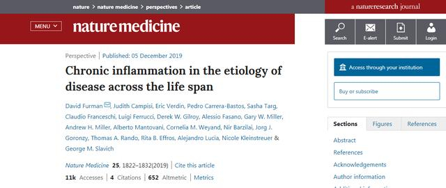 世界著名科学家弗朗西斯：衰老是一种全身炎症过程，引发五大疾病