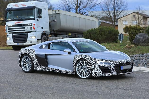 全新奥迪R8谍照曝光，恐将成为最后一代车型