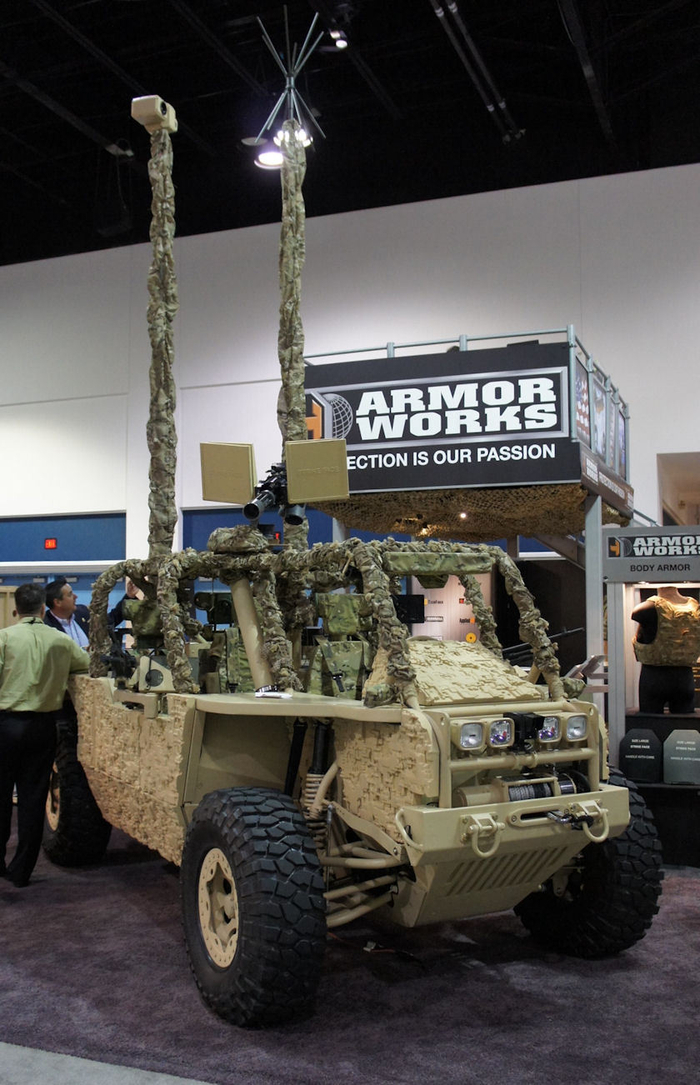 ArmorWorks公司开发的名叫“TactiCam”3D迷彩样式伪装贴片