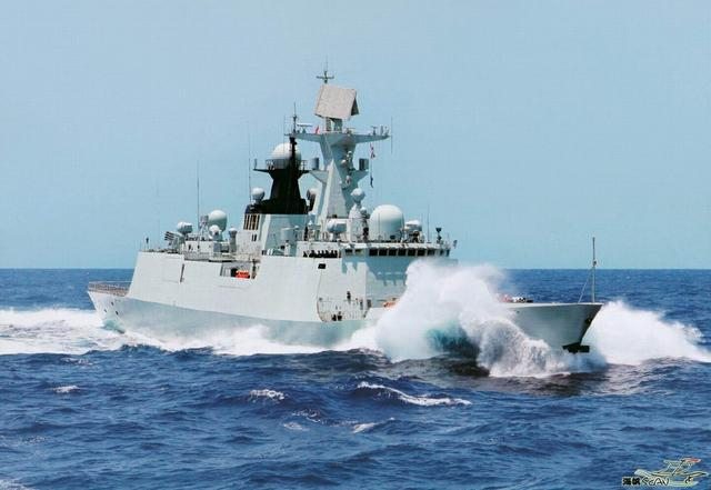第四代057护卫舰怎么样？中国057型护卫舰将出世，航母编队挑大梁