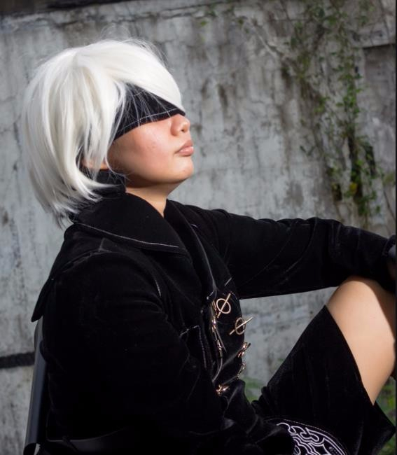 尼尔：机械纪元COS，网友：是你9S飘了，还是我2B姐拿不起刀了？