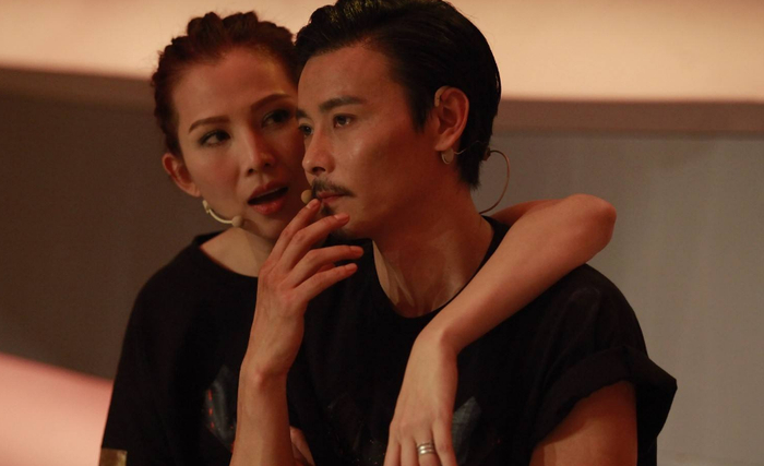 张晋八字获奖感言感动蔡少芬，网友：没嫁错人|一代宗师|张晋|蔡少芬_新浪新闻