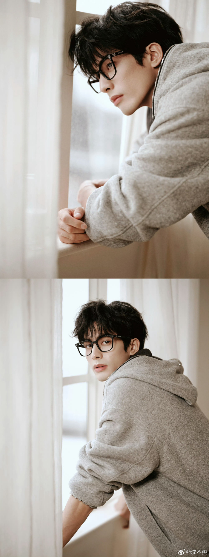 宋威龙戴黑框眼镜展hot nerd魅力|宋威龙_新浪新闻