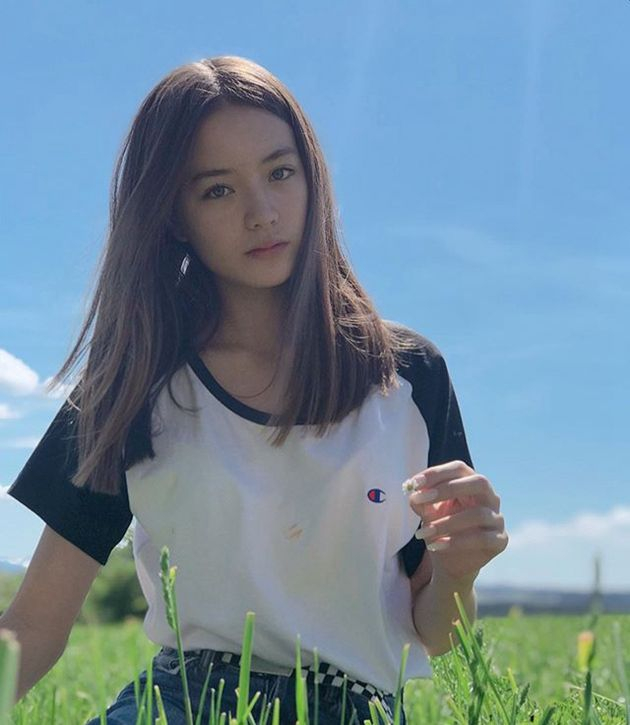 十三岁混血美女精灵 Sakura Kirsch 天使面孔与气质震撼演艺圈