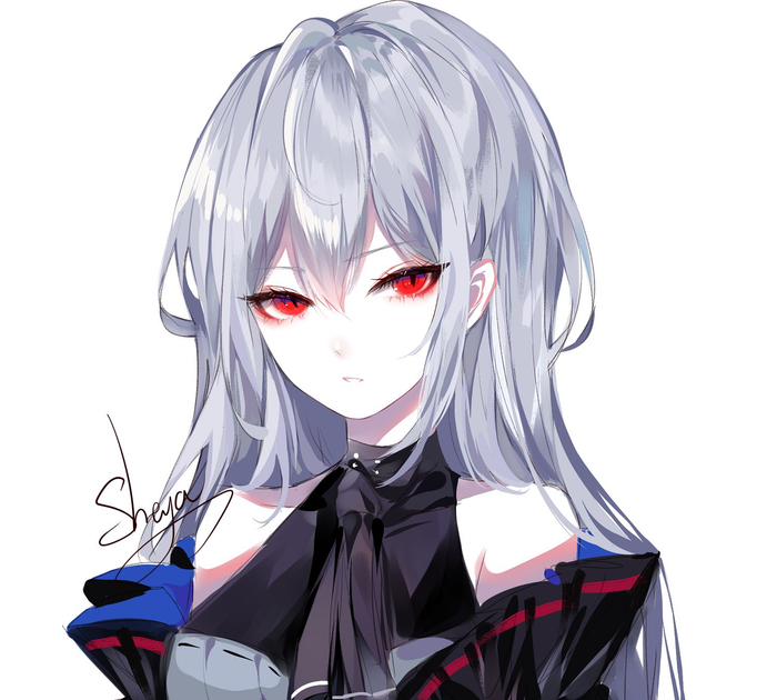 画师「sheya」明日方舟同人画作：又甜又飒的妹子你能坚持到第几