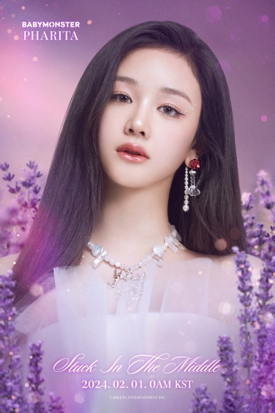 BABYMONSTER公布新曲《Stuck In The Middle》概念照|概念|女团|单曲_新浪新闻