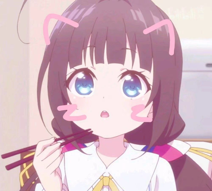 动漫高清女生可爱萌萌头像集