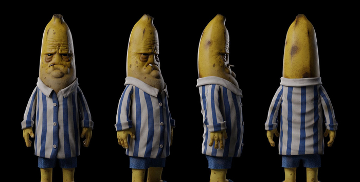 巴西数码艺术家Yan Blanco 的3D版另类动漫明星