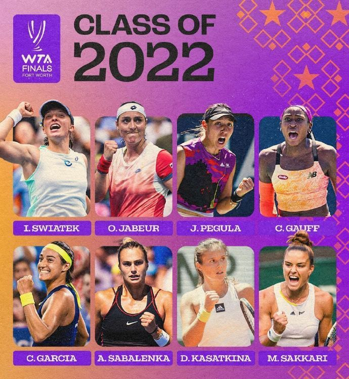 巴黎赛签表出炉WTA总决赛分组揭晓，阿卡再战FAA梅总PK迪米