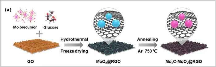 Mo2C-MoO2异质结构提高产氨速率__财经头条