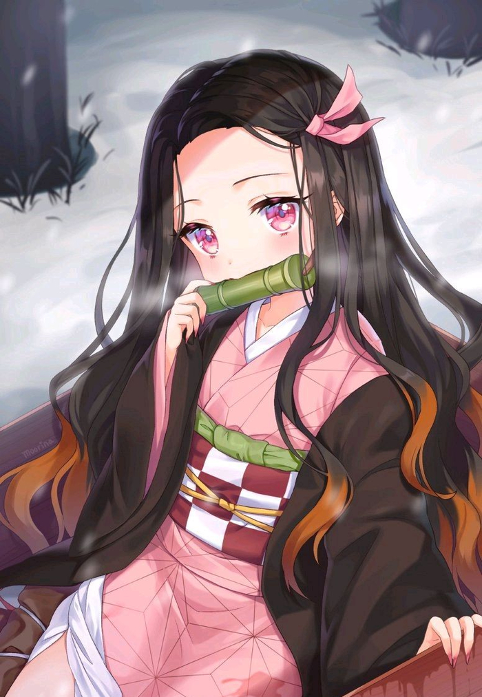 《鬼灭之刃》：灶门祢豆子，是在新番动漫中最让我喜欢的妹妹！