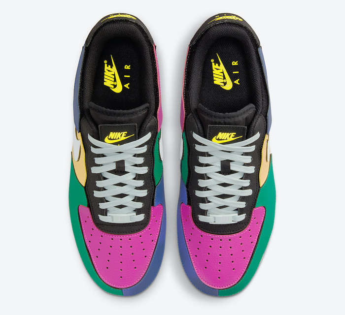 会变“戏法”的 AF1，Air Force 1/1「Black Multi-Color」