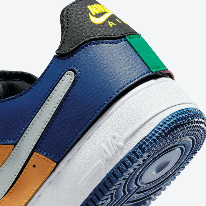 会变“戏法”的 AF1，Air Force 1/1「Black Multi-Color」