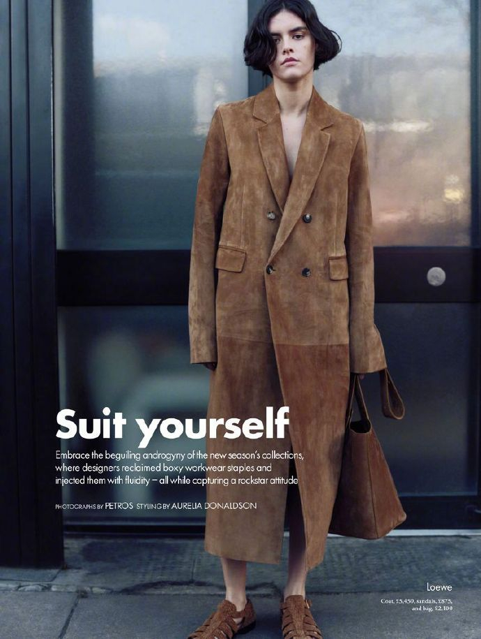 模特Kristen Coffey出镜演绎Elle 2024 英国版二月刊杂志大片__财经头条__新浪财经