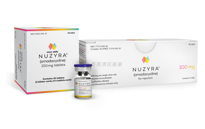 上市后研究：肺炎抗生素奥玛环素的疗效不劣于莫西沙星