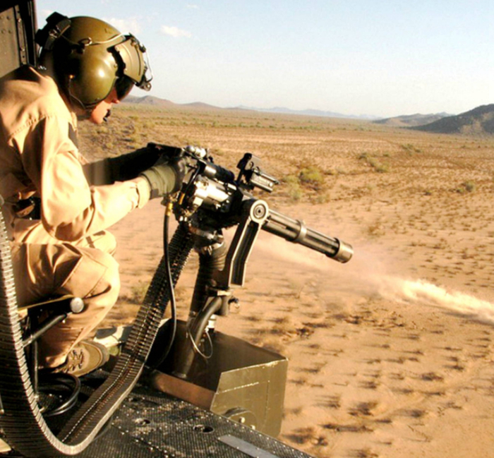 世界射速最快的机枪：加特林转管机枪，美国M134又为典范之作