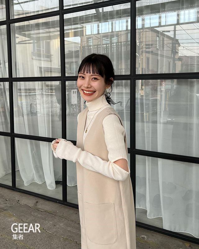 娇小女生的穿搭范本：这位日本153cm时尚博主穿出超强时髦感！