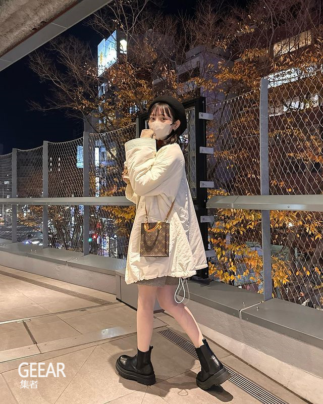 娇小女生的穿搭范本：这位日本153cm时尚博主穿出超强时髦感！