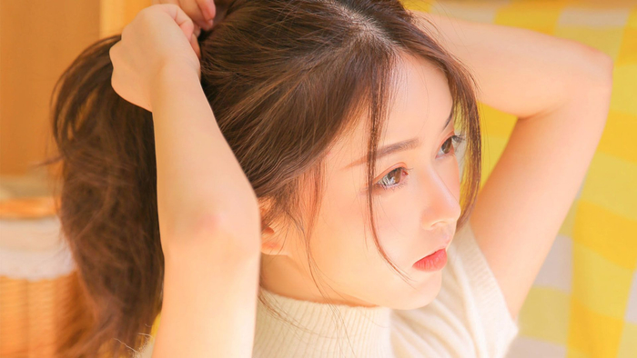 清纯甜美女大学生高清写真组图，这样的女生做朋友你愿意吗？