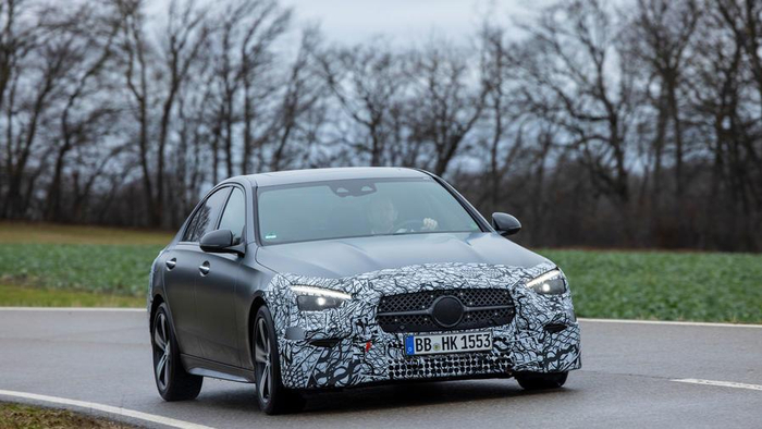 2021款奔驰C级W206原型车试驾