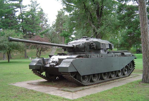 一款设计很成功的坦克车型“百夫长”，可惜却没有实战记录