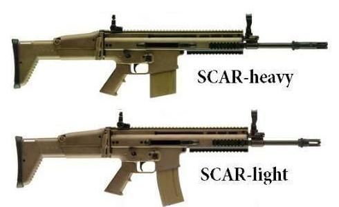 SCAR突击步枪可以使用多大口径的子弹？