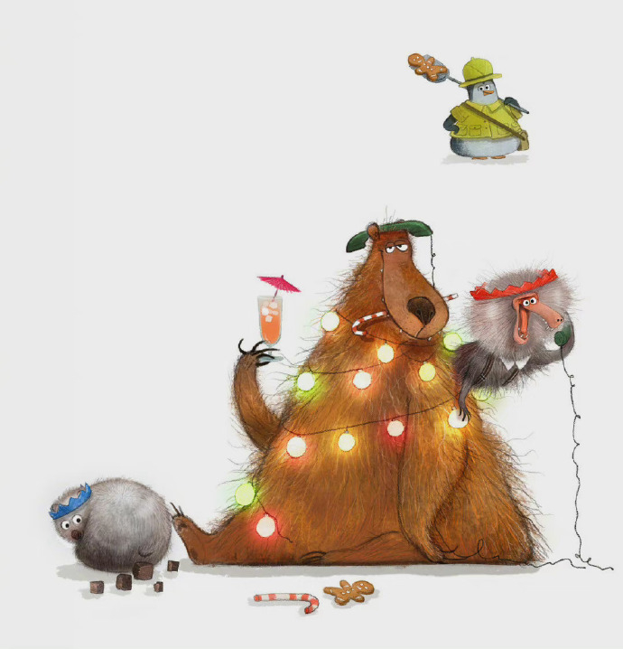 插画师 Wiebke Rauers__财经头条